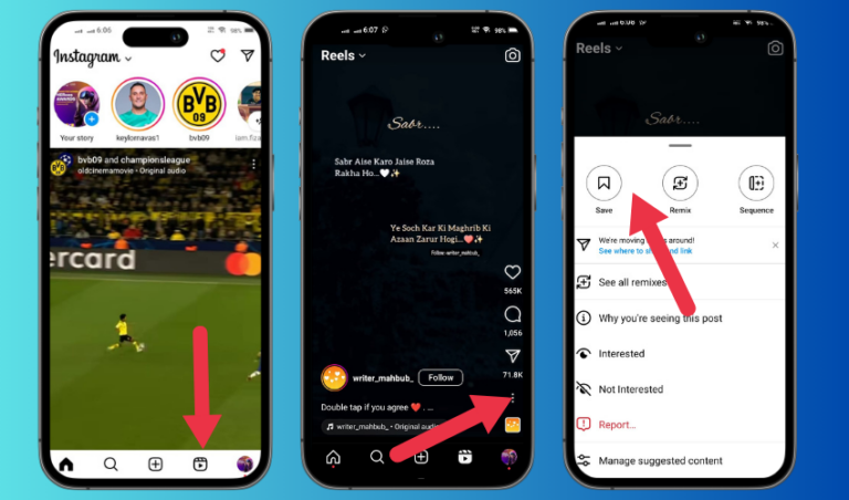 How to Save Instagram Reels to Camera Roll | Buzzvoice.com