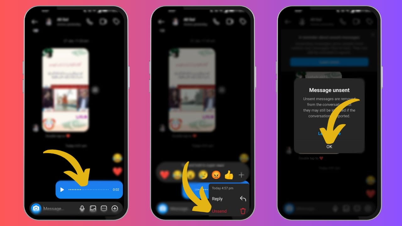 What Happens When You Unsend A Message On Instagram?