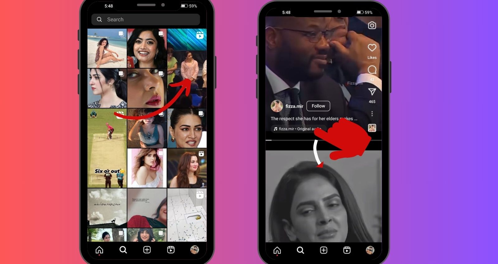 How To Half Swipe On Instagram (Messages, Stories & Reels)