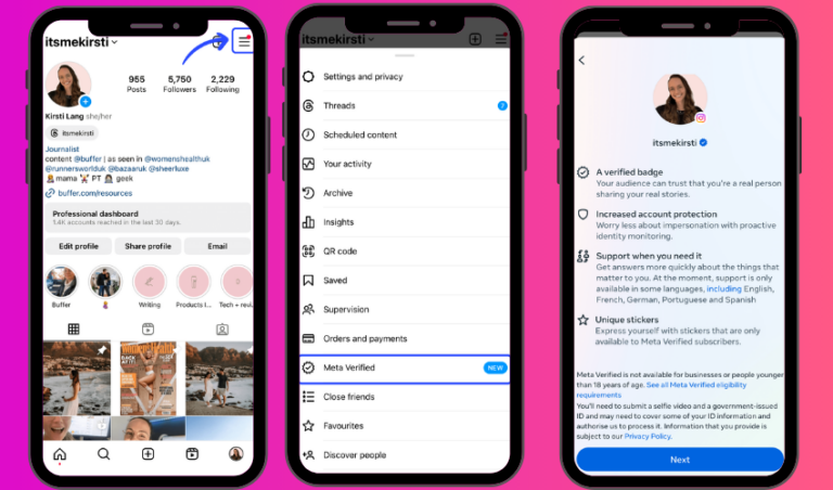 What Does the “Blue Check” Mean On Instagram?
