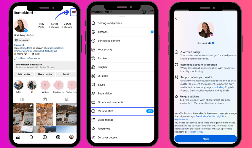 What Does the “Blue Check” Mean On Instagram?
