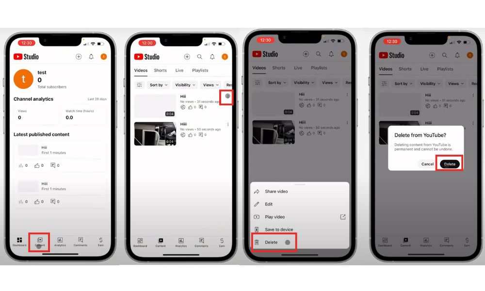 How to Delete YouTube Videos From Your Channel Step-by-Step