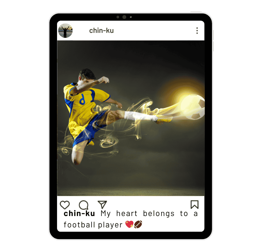 600+ légendes de football Instagram (43 listes curatives)