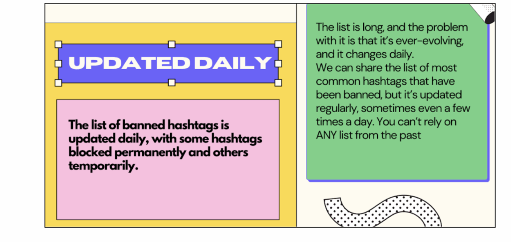 List of Instagram Hashtags You Should Never Use in 2025