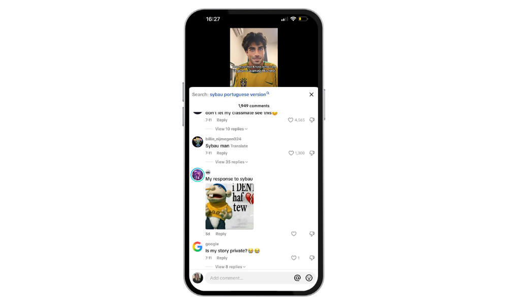 Entender el significado de "SYBAU" en TikTok