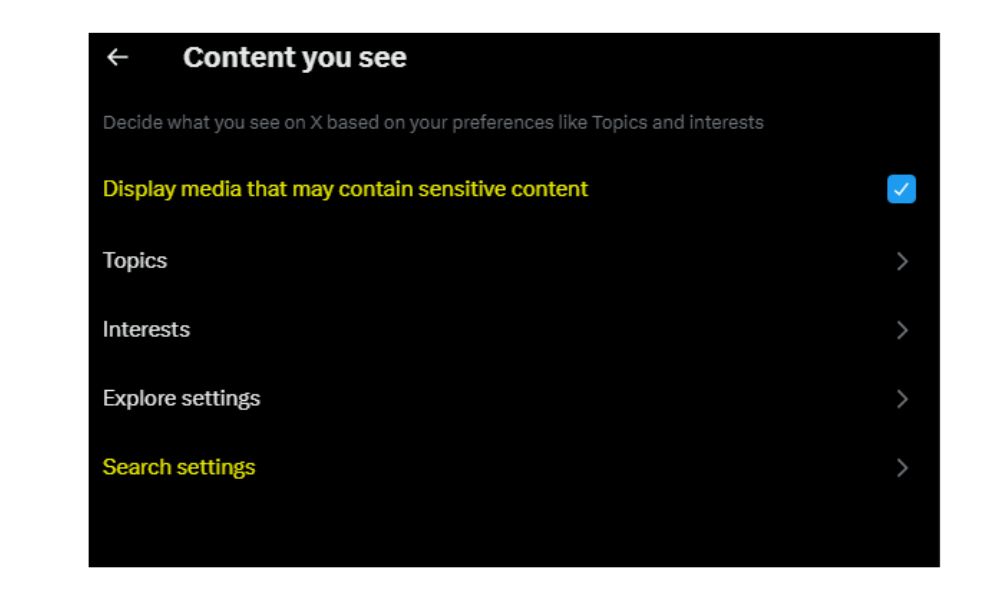 How to Turn Off Content Warning on Twitter (X) in 2025