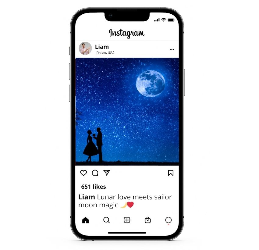 300+ Moon Captions For Instagram (23 Curated Lists)