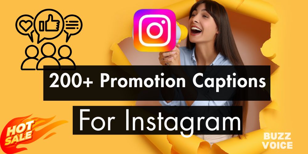 200+ Promotion Captions For Instagram (14 Curated Lists)