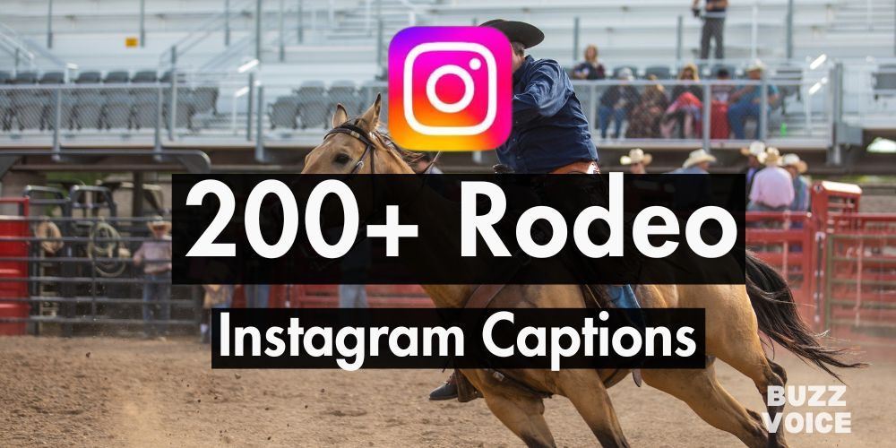 200+ Rodeo Instagram Captions (15 Curated Lists)