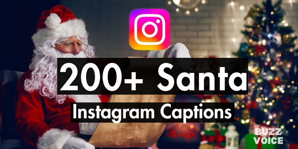 200+ Santa Instagram Captions (18 Curated Lists)