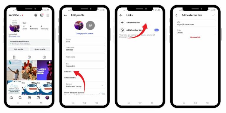 O que significa link na bio no Instagram?